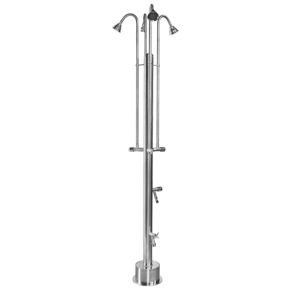 Outdoor Beach and Pool Showers - Made of High Quality Stainless Steel