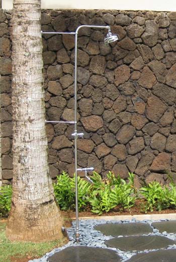 Outdoor Beach and Pool Showers - Made of High Quality Stainless Steel