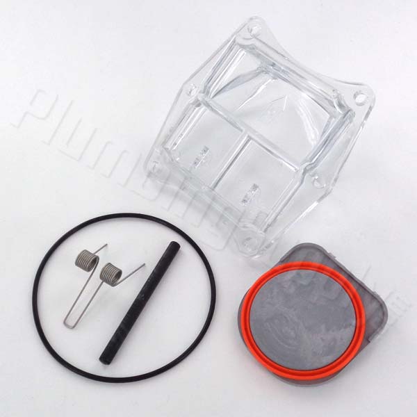 PVC plastic swing and spring check valves, quiet & corrosion resistant