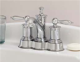 Traditional style Prince Collection bathroom faucets by Danze