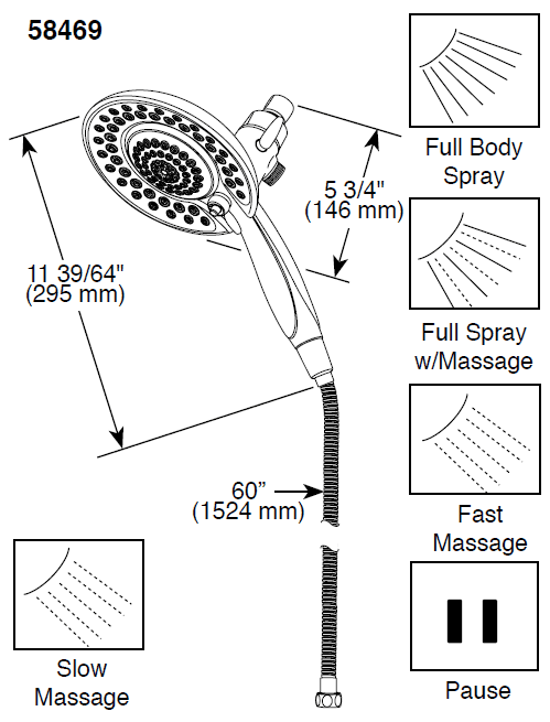 Delta In2ition® shower combination