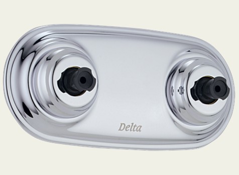 Delta jetted shower systems