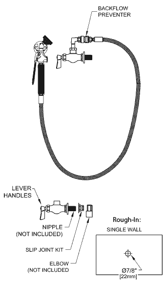 Fisher Pre-Rinse Faucets