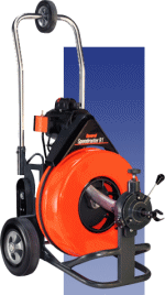 Drain Rooters, clog choppers and cables for large drains