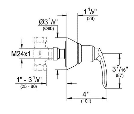 Parts for Grohe Talia Series Bathroom Fixtures