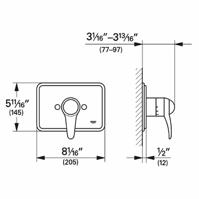 Parts for Grohe Talia Series Bathroom Fixtures