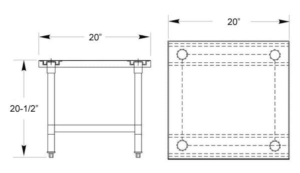 Restaurant Work Tables