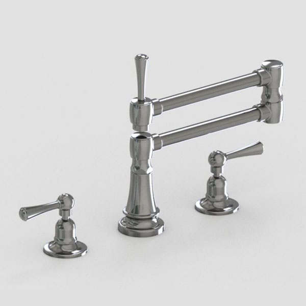 Widespread kitchen faucets