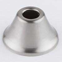 Escutcheons, pipe hole covers, shower arm wall plates