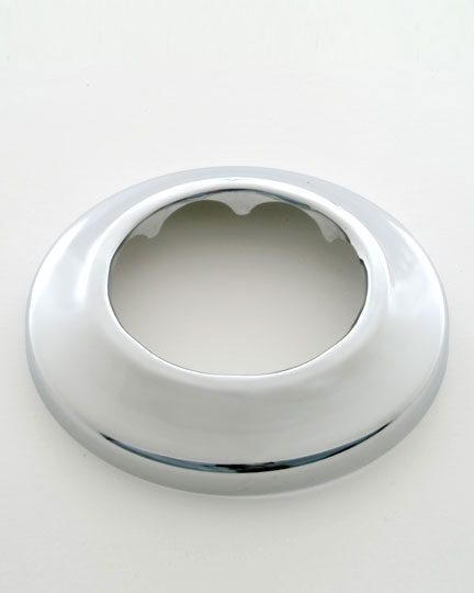 Escutcheons, pipe hole covers, shower arm wall plates