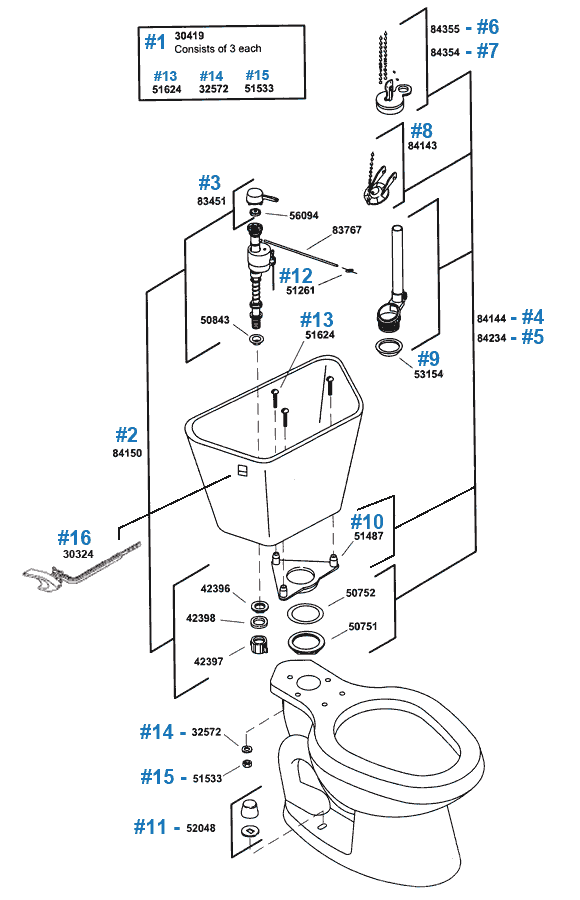 Replacing Tank Bolts On Kohler Toilet - dismantle the toilet Replacing Tank Bolts On Kohler Toilet - dismantle the toilet