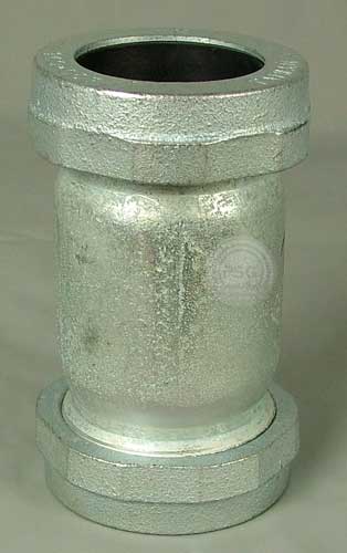 Galvanized compression fittings aka dresser fittings