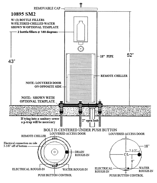 Outdoor Water Bottle Filling Stations