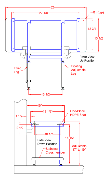 ADA Compliant Bath Seats, Shower Seats, & Benches