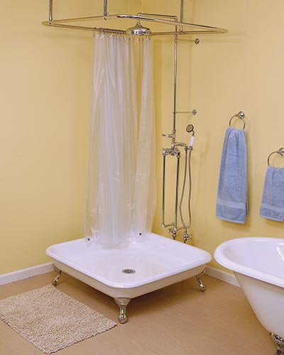 How To Turn A Garden Tub Into A Shower Garden Likes