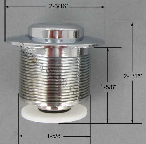 Push Button Toilet Tank Levers
