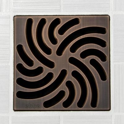 Easy tile-in square shower drains