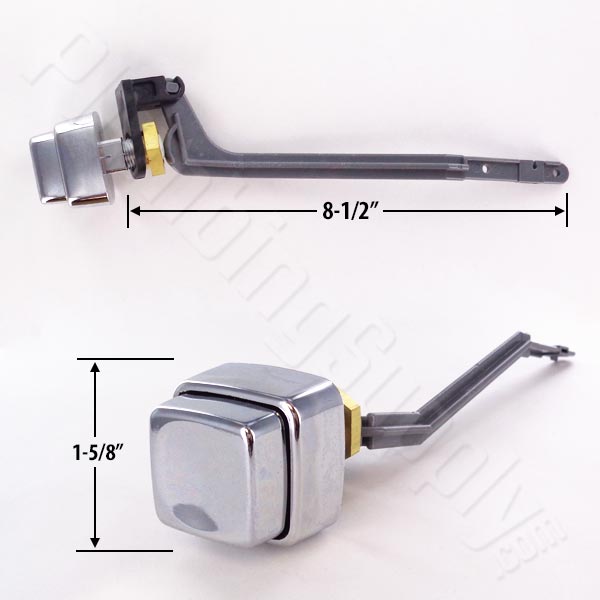 Push Button Toilet Tank Levers
